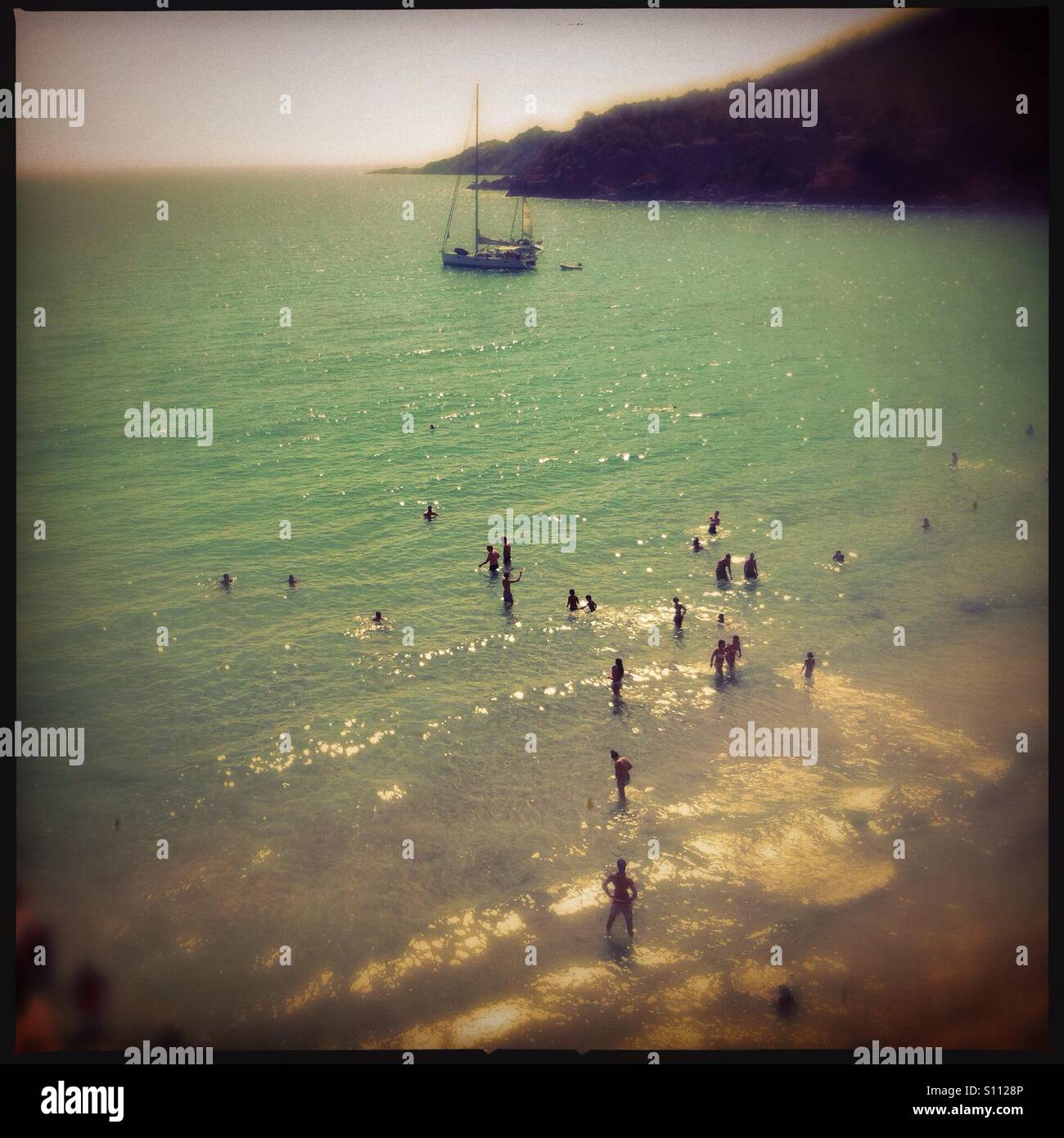 Sa caleta beach ibiza spain hi-res stock photography and images - Alamy