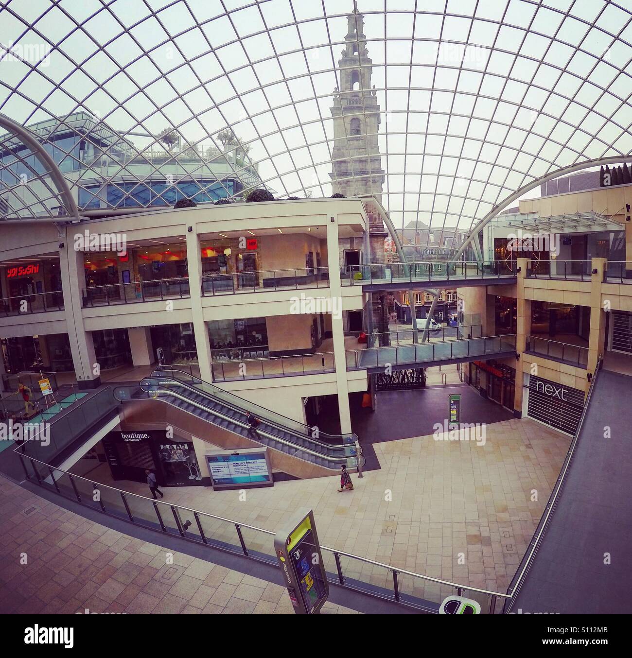 Leeds Trinity shopping arcade Stock Photo - Alamy