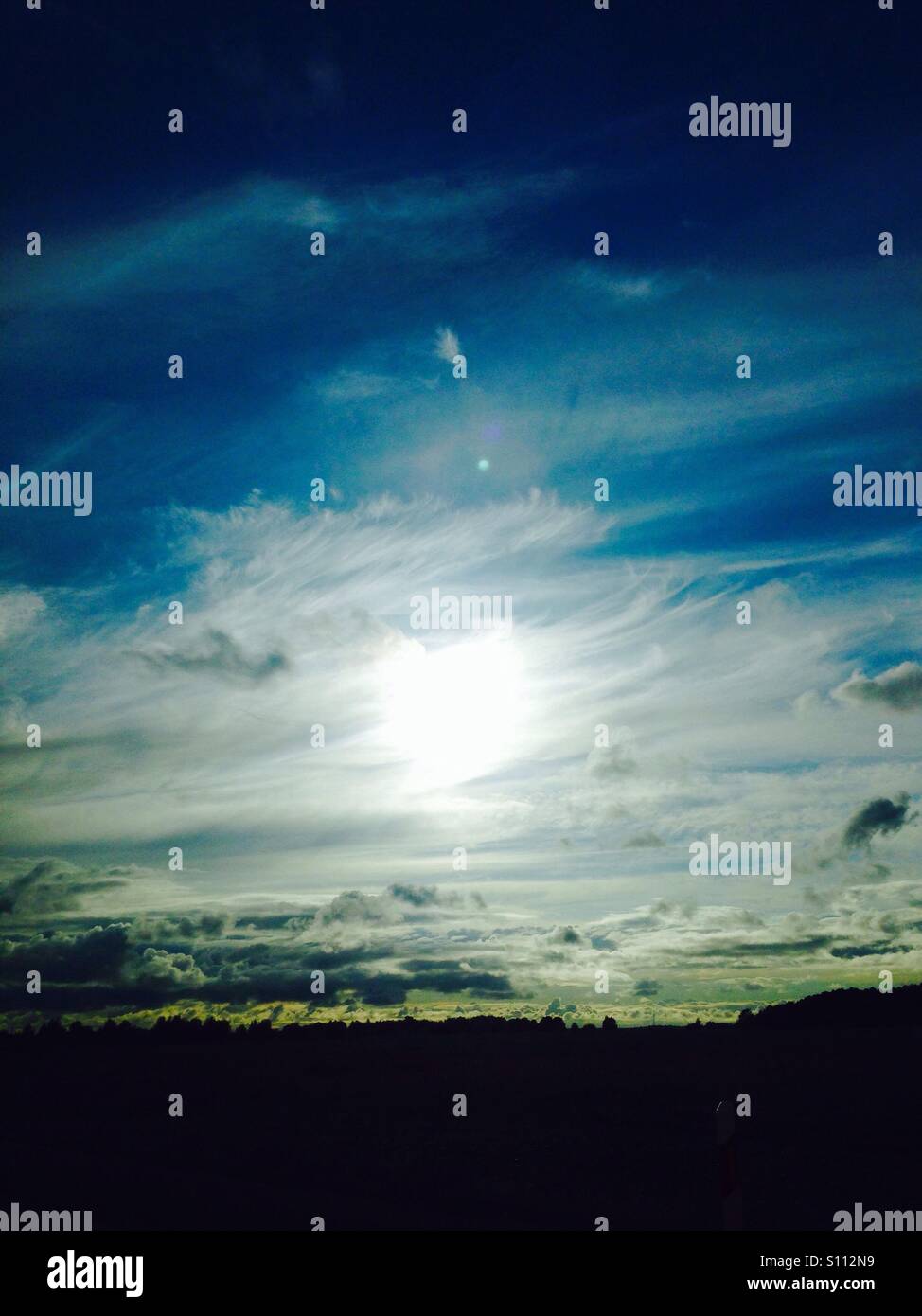 Crazy Sky after the rain Stock Photo - Alamy