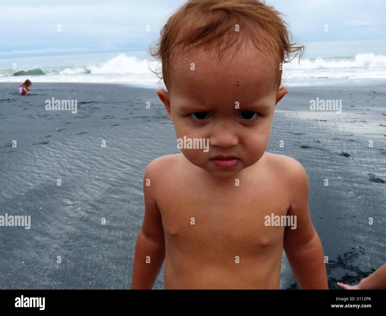 Angry baby hi-res stock photography and images - Alamy