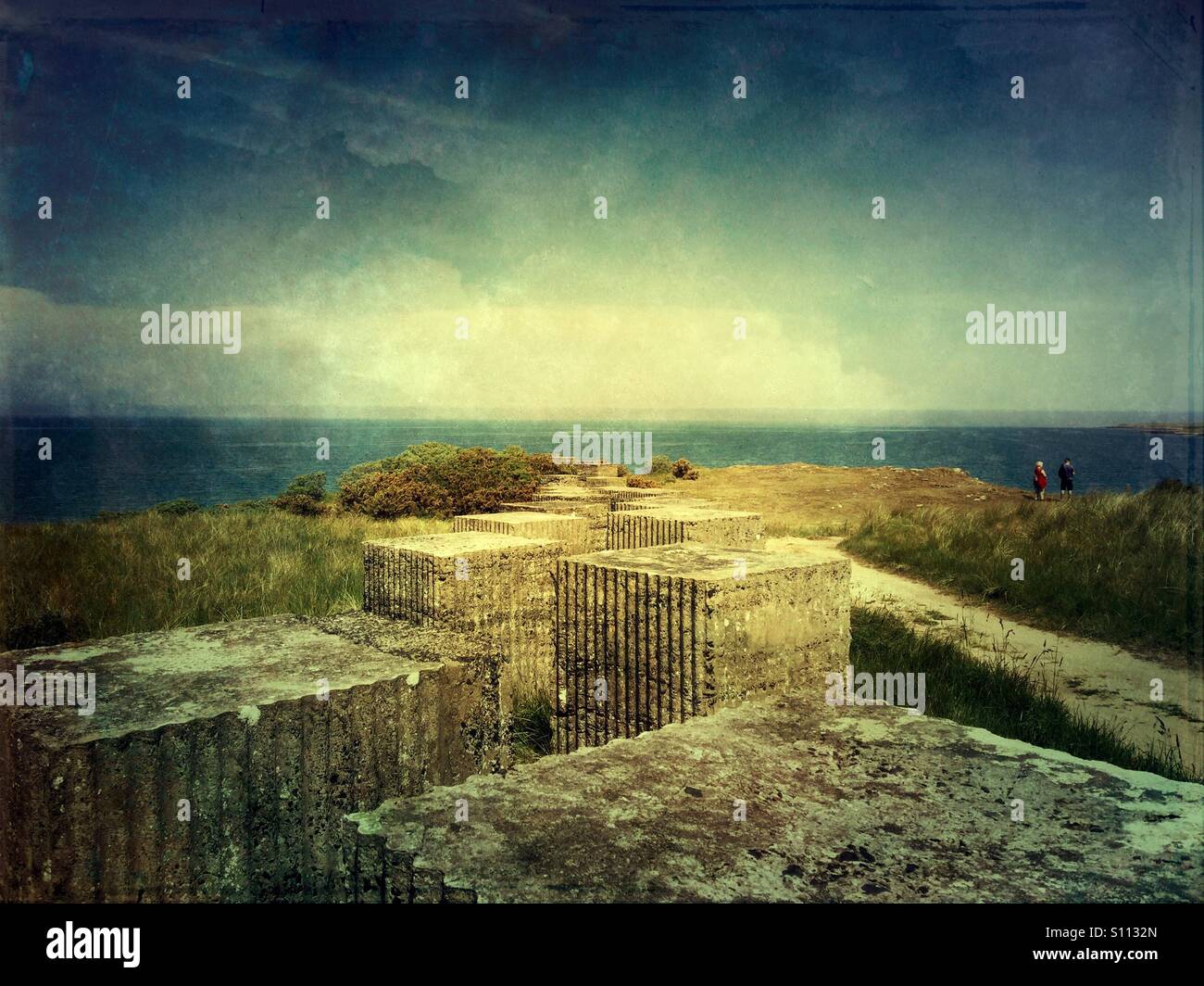Ww2 anti tank blocks hi-res stock photography and images - Alamy