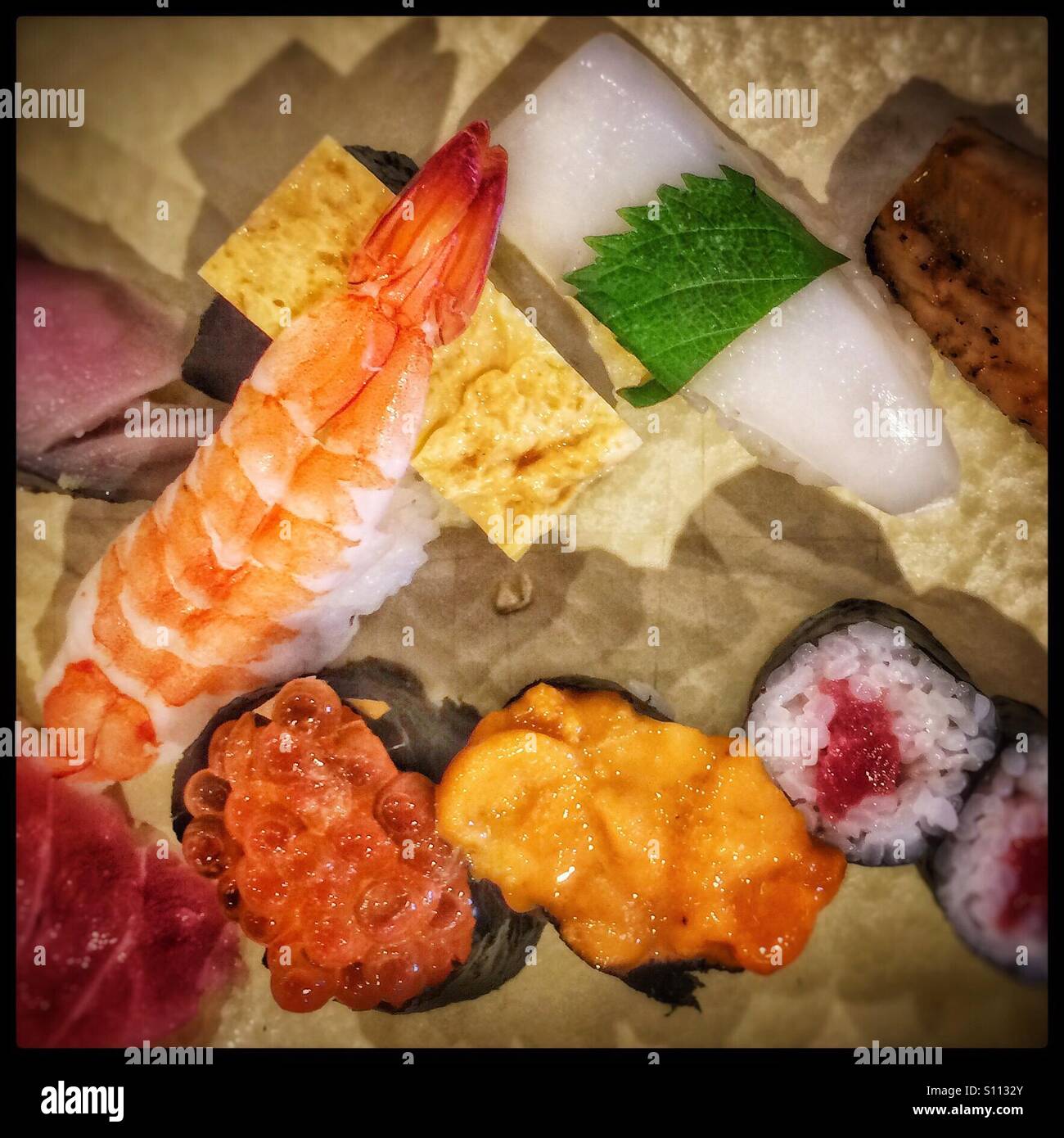 Mixed sushi hi-res stock photography and images - Alamy