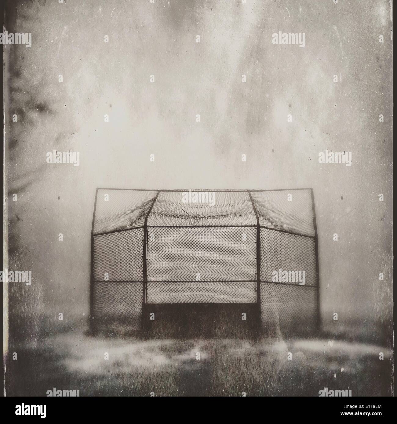 Baseball backstop hi-res stock photography and images - Alamy