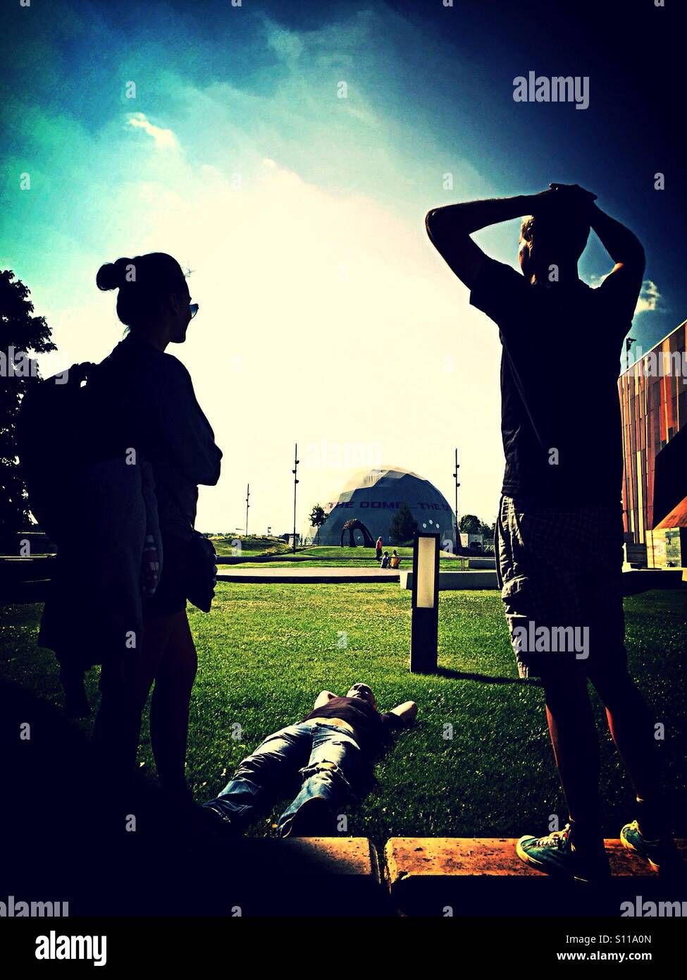 Relax after working day Stock Photo - Alamy