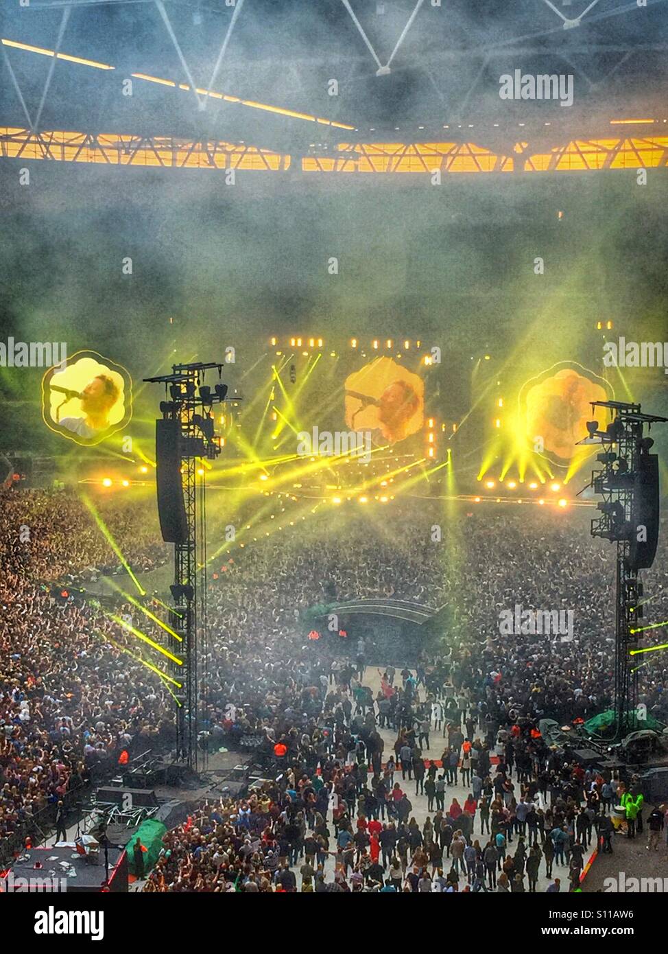 Wembley Stadium Concert Stock Photos & Wembley Stadium Concert Stock ...