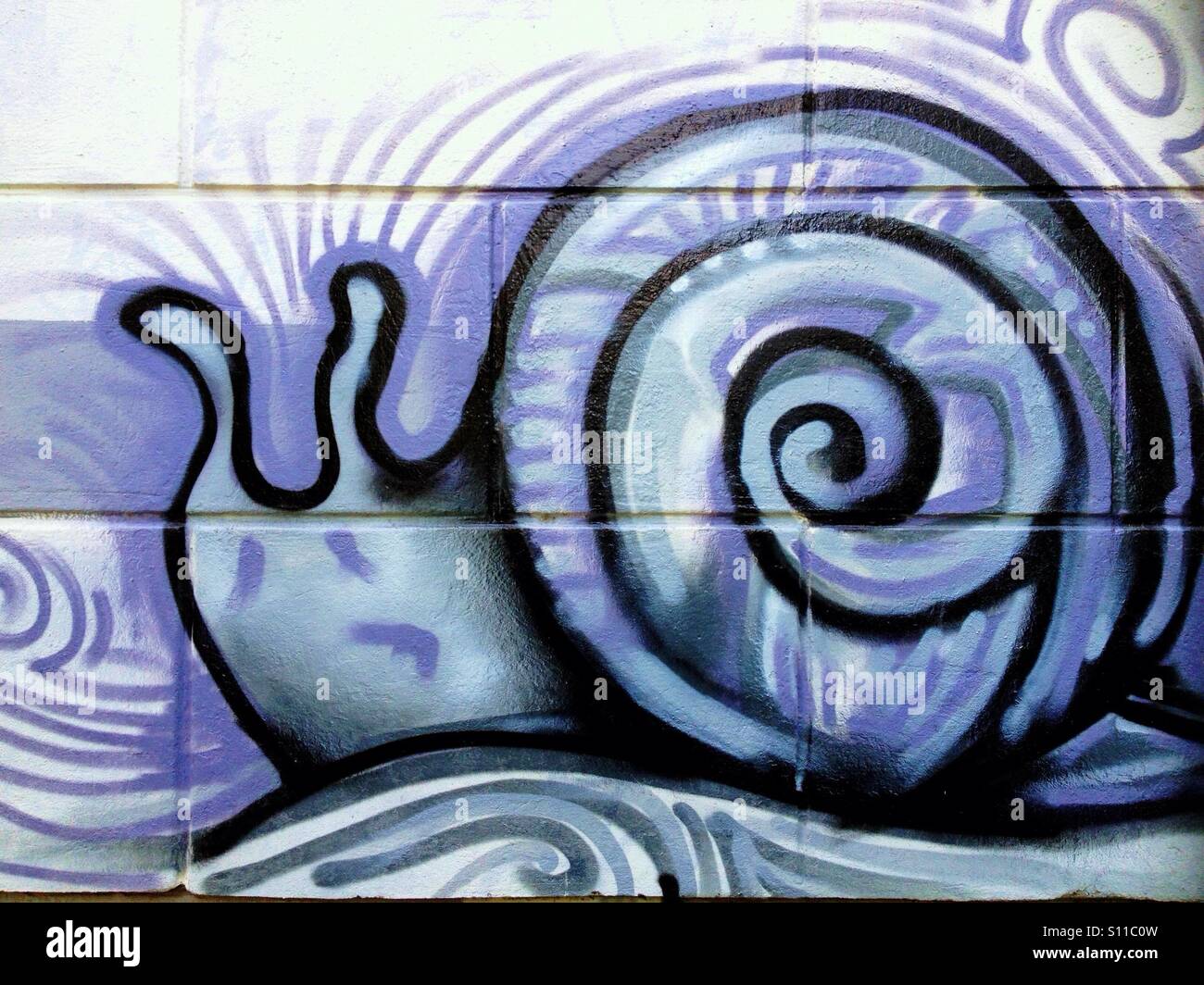 Colorful snail hi-res stock photography and images - Alamy