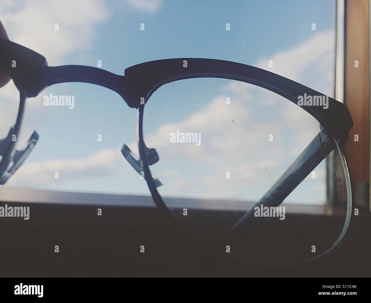 See through glasses hi-res stock photography and images - Alamy