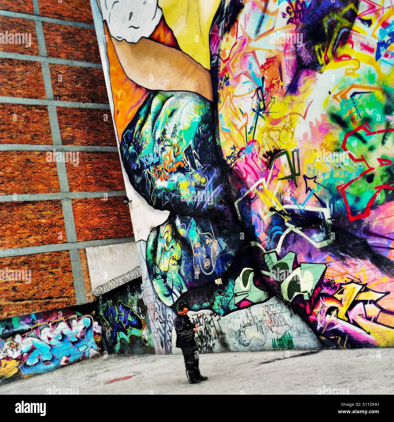 Vertigo graffiti hi-res stock photography and images - Alamy