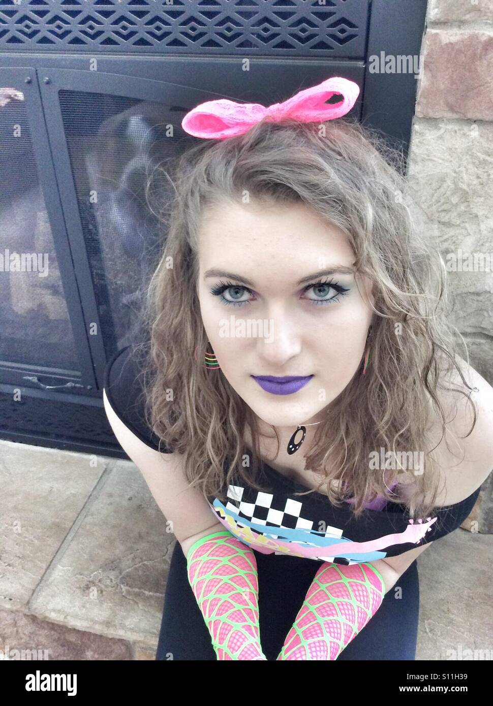 Hair 80s High Resolution Stock Photography and Images - Alamy