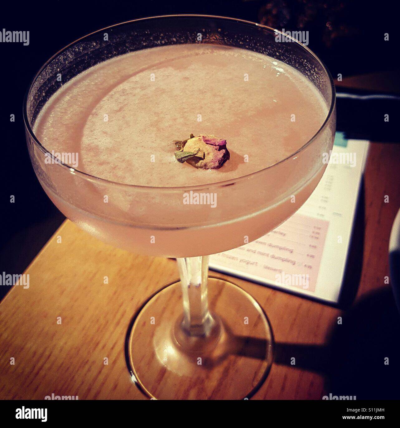 Rose pink martini hi-res stock photography and images - Alamy