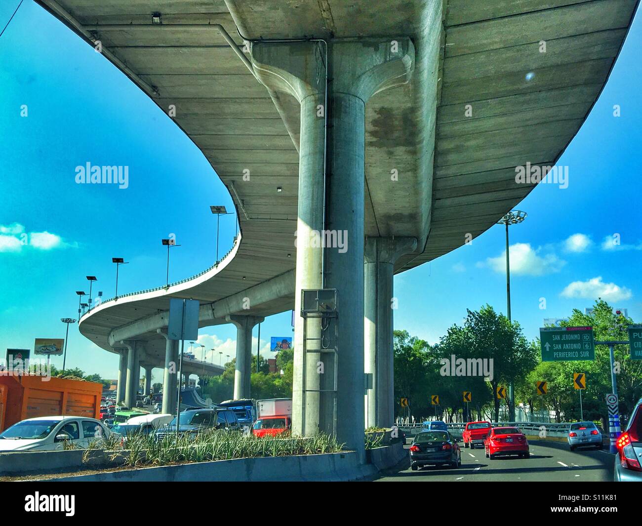 Highway mexico city hi-res stock photography and images - Alamy