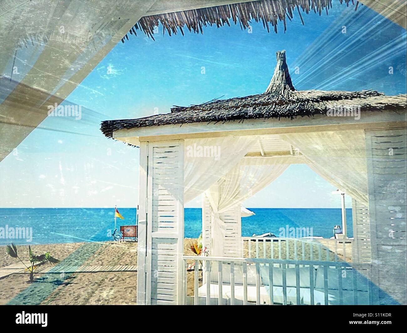 ...holiday at the beach Stock Photo - Alamy