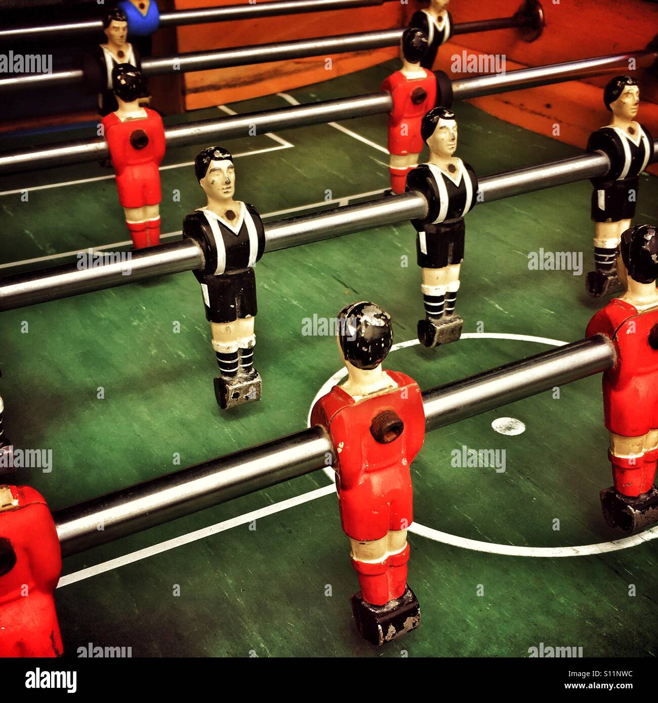 Retro football table hi-res stock photography and images - Alamy