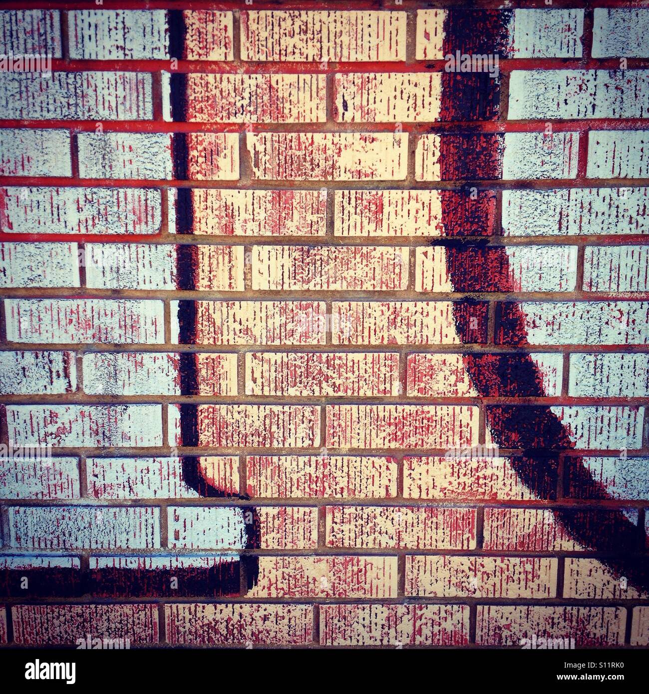 Painted brick sign hi-res stock photography and images - Alamy