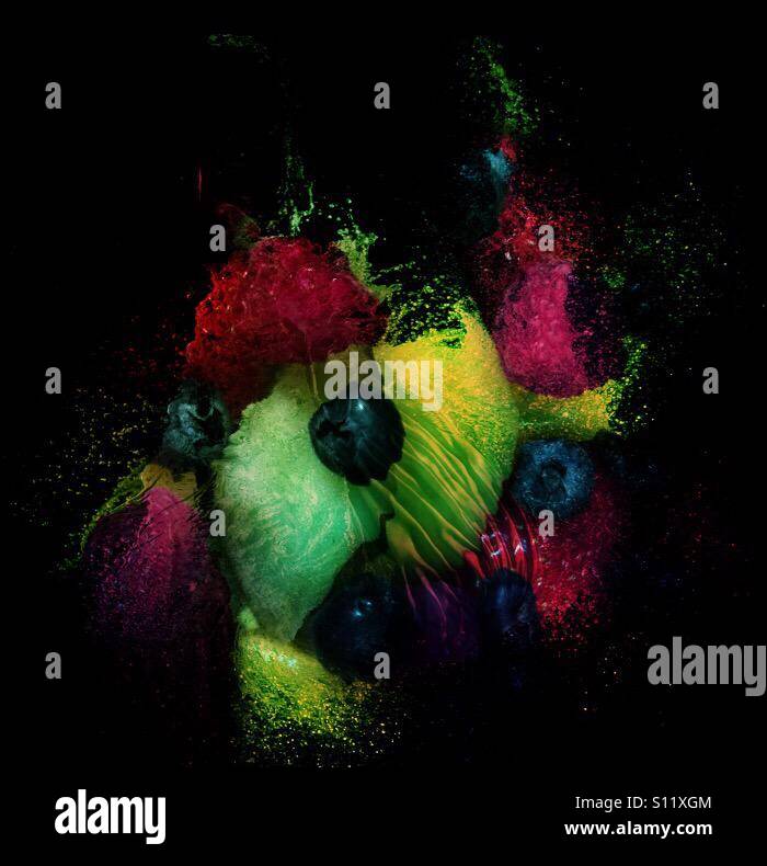 Fruit burst hi-res stock photography and images - Alamy