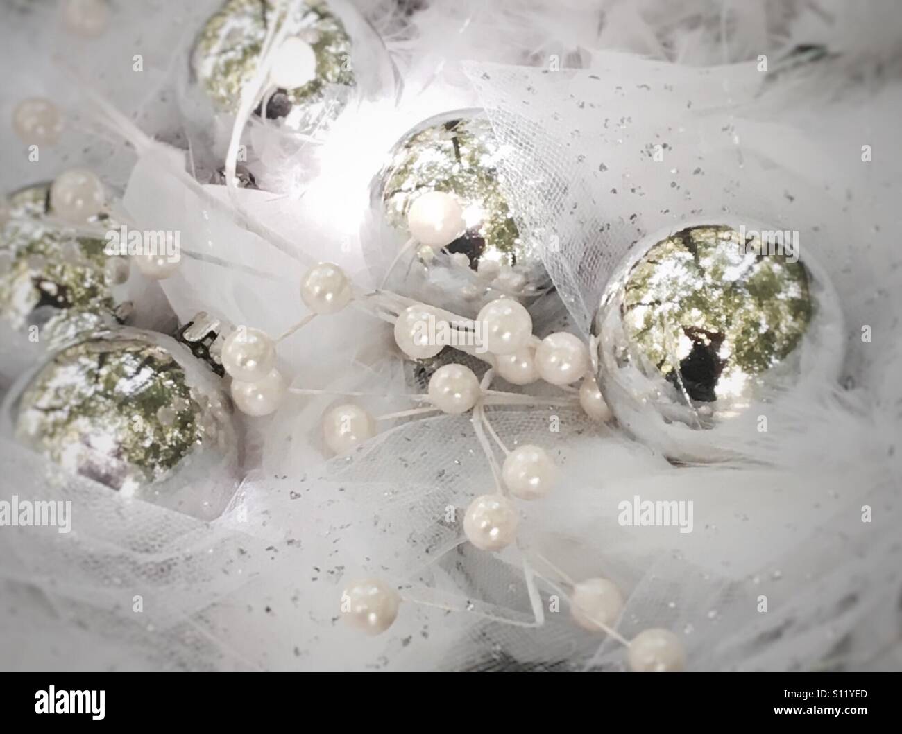 Elegant silver hi-res stock photography and images - Alamy