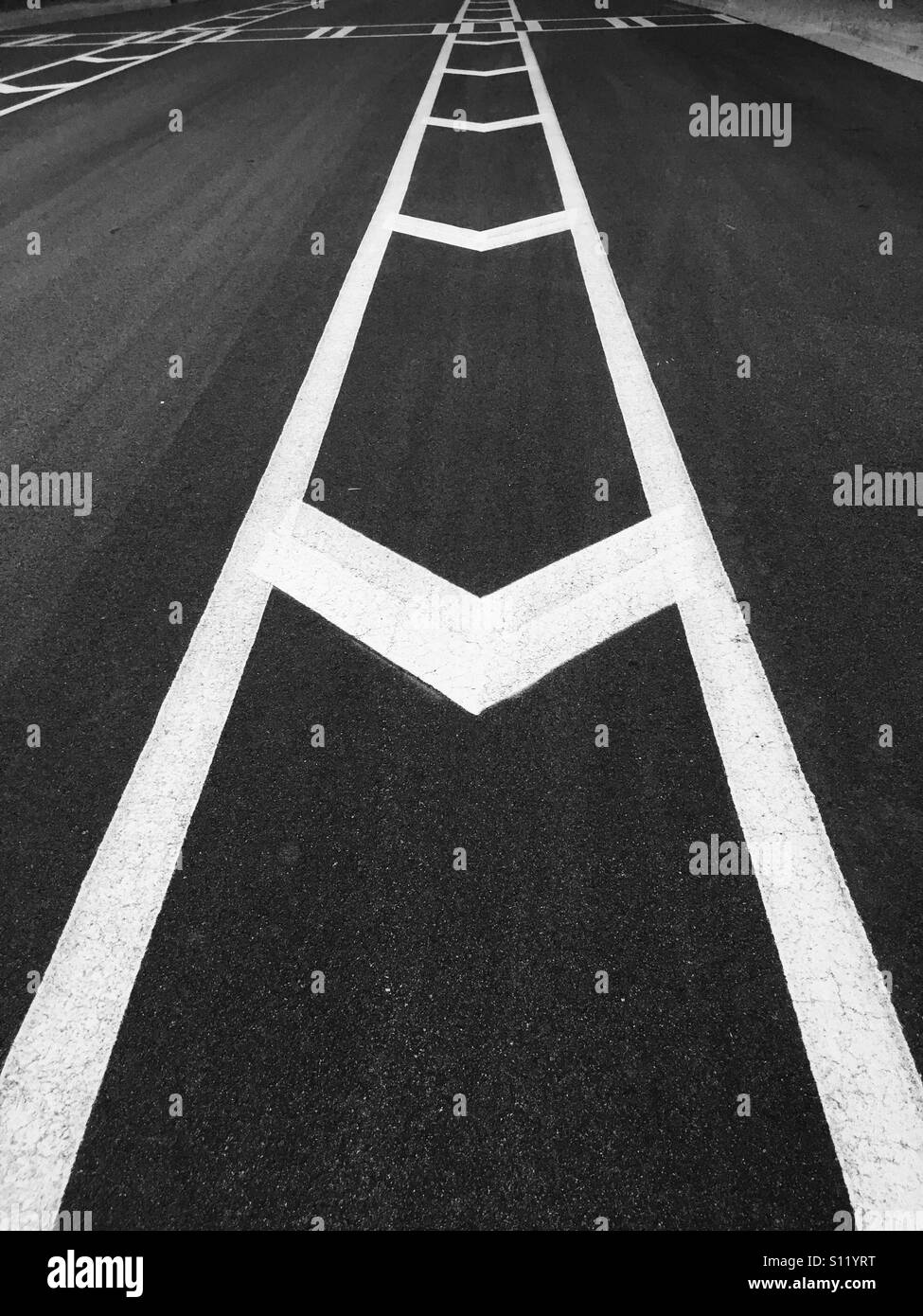 Lane black and white hi-res stock photography and images - Alamy