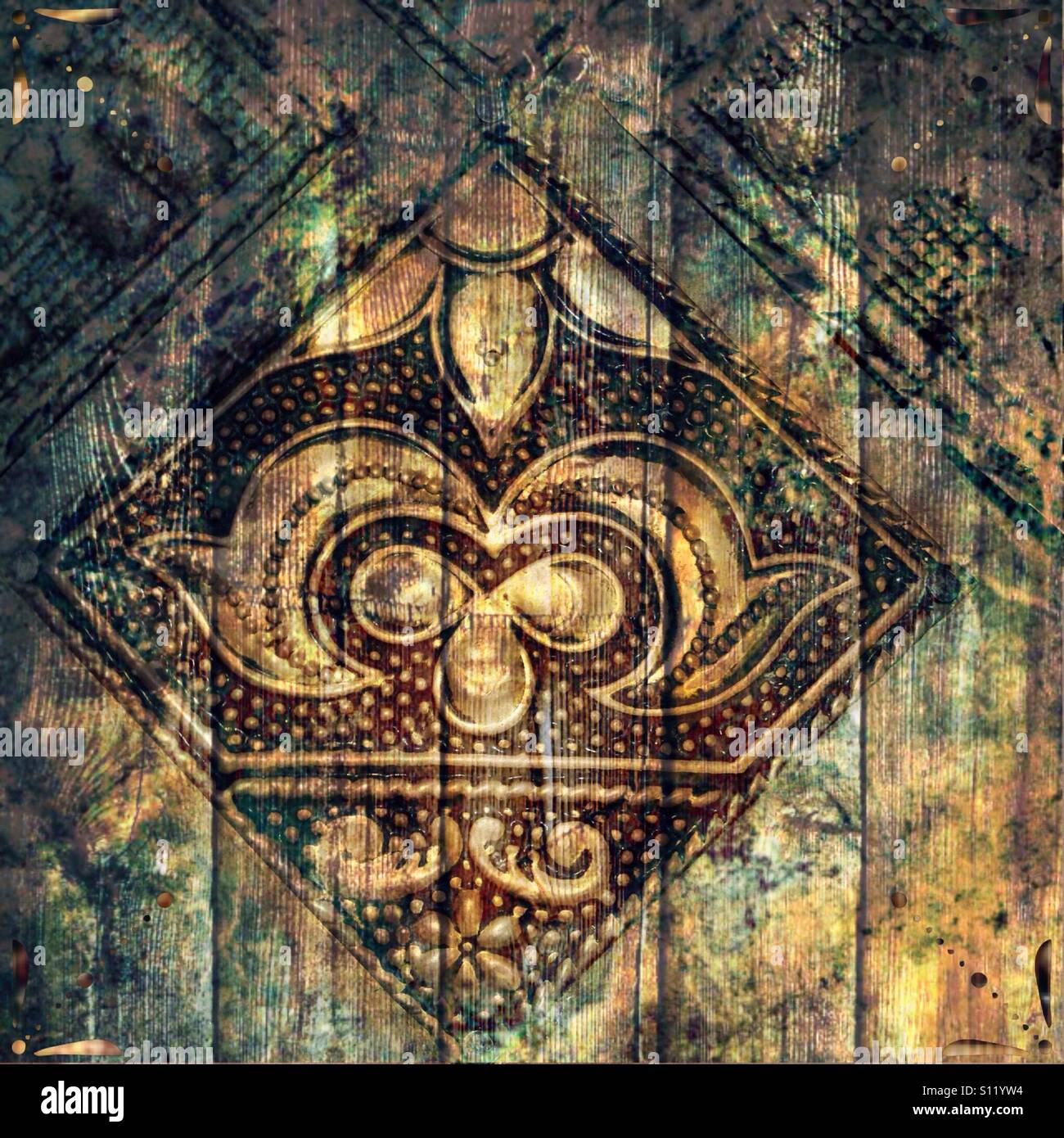 Embossed metal hi-res stock photography and images - Alamy