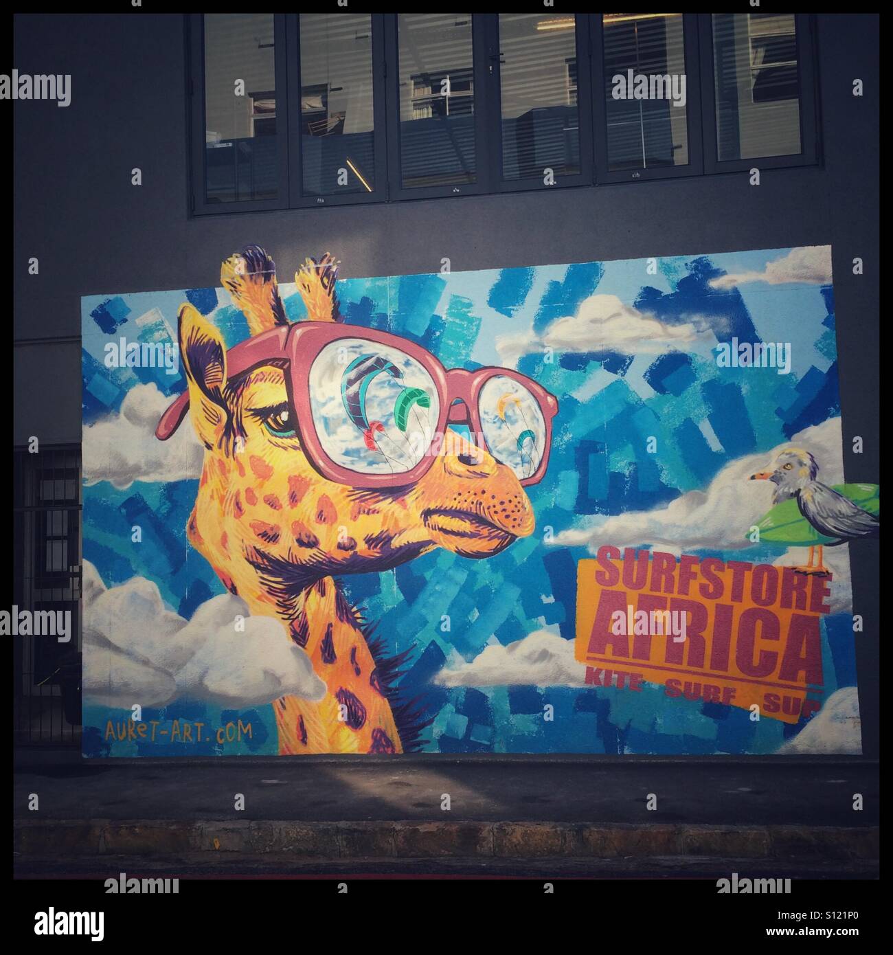 Graffiti on store wall in Muizenberg, South Africa Stock Photo - Alamy