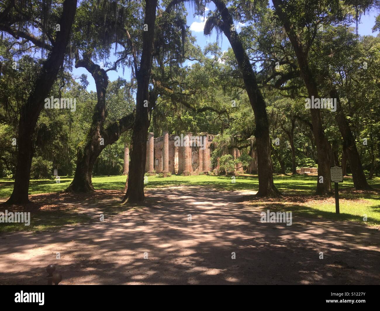 Sheldon ruins south carolina hi-res stock photography and images - Alamy