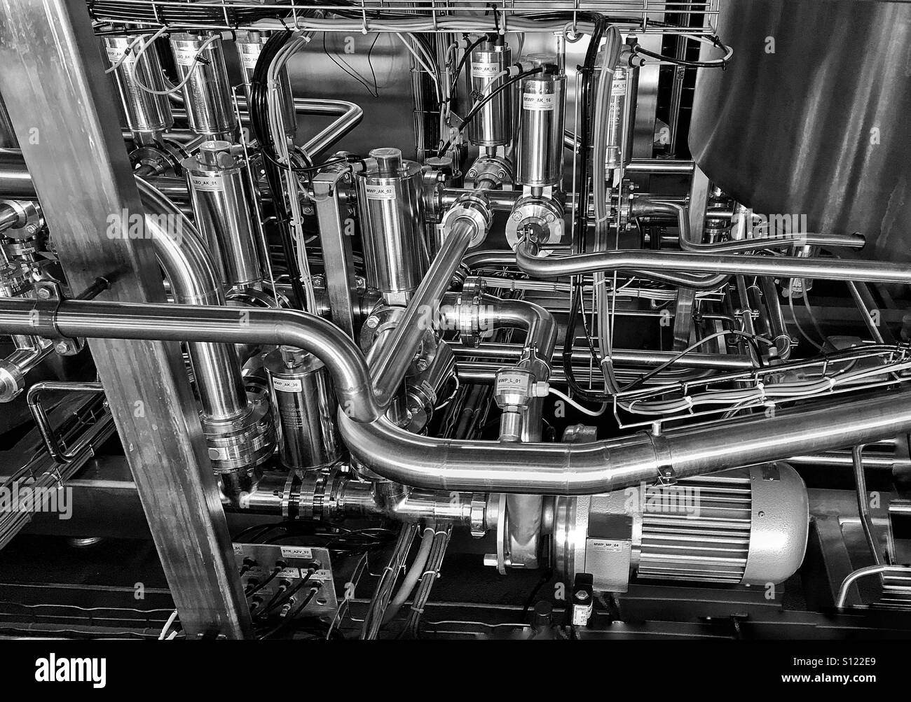 Stainless Steel Pipe High Resolution Stock Photography and Images - Alamy