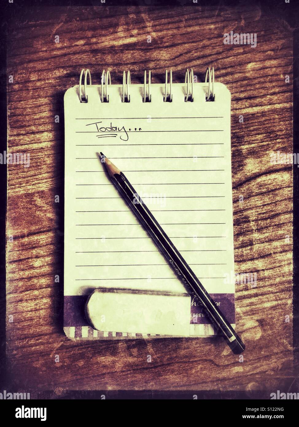 Today I write Stock Photo - Alamy