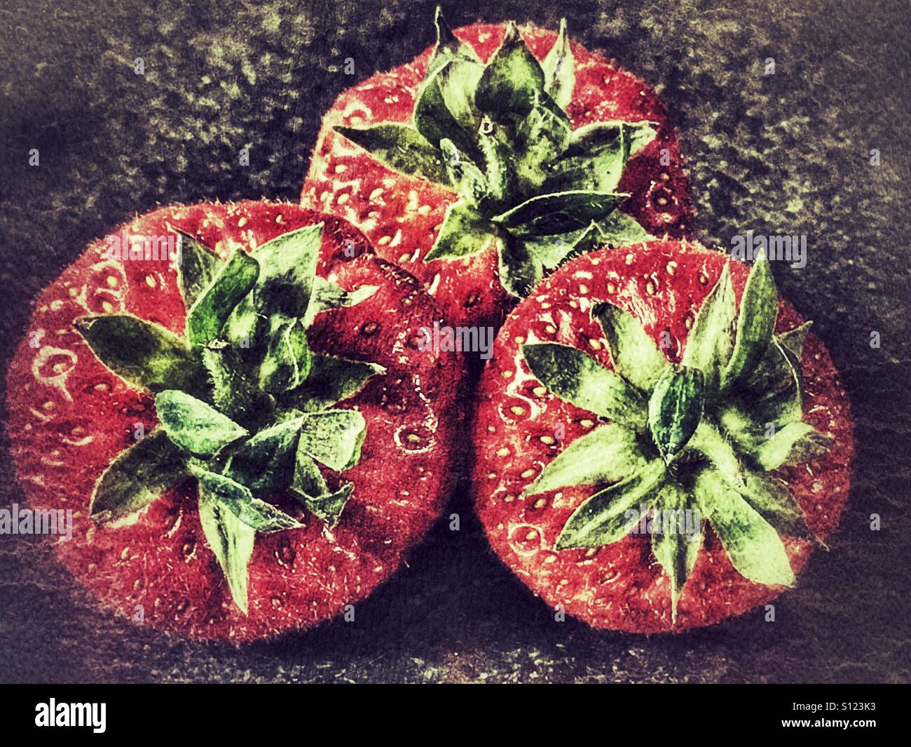 Healthy snack fresh berries smartphone stock photos and images - Alamy