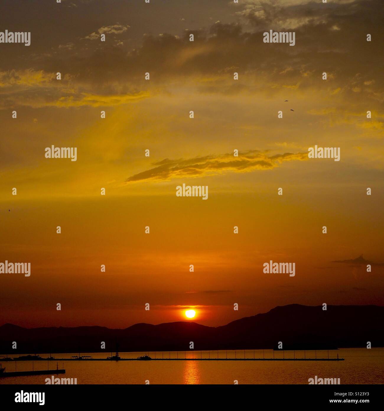 Sunset corfu hi-res stock photography and images - Alamy