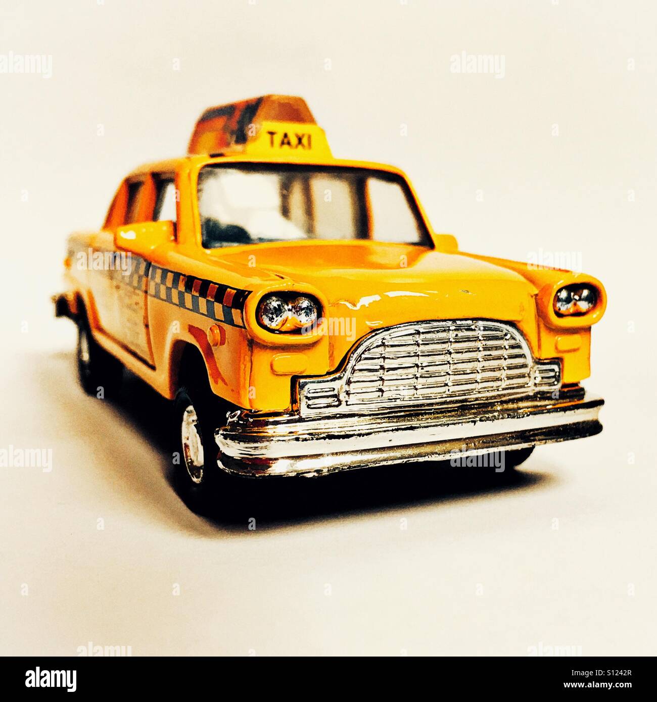 Yellow Taxi Car Toy Model High Resolution Stock Photography and Images ...