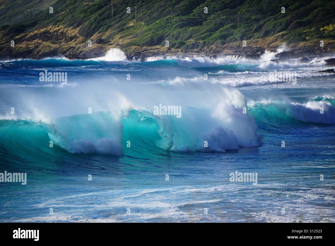 Hawaii ocean currents hi-res stock photography and images - Alamy