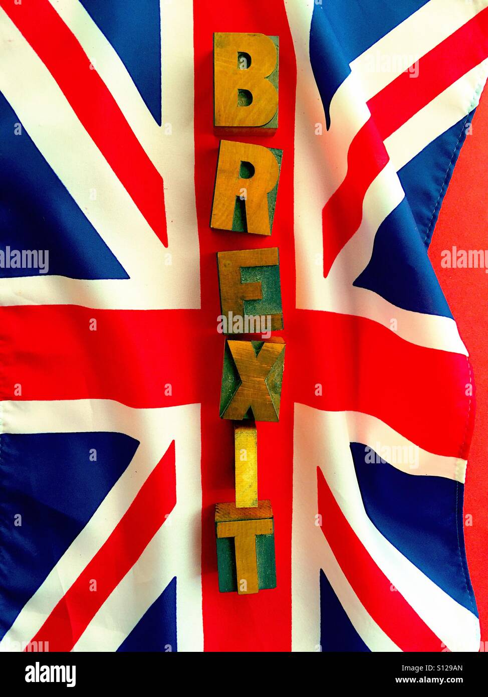 British flag font hi-res stock photography and images - Alamy
