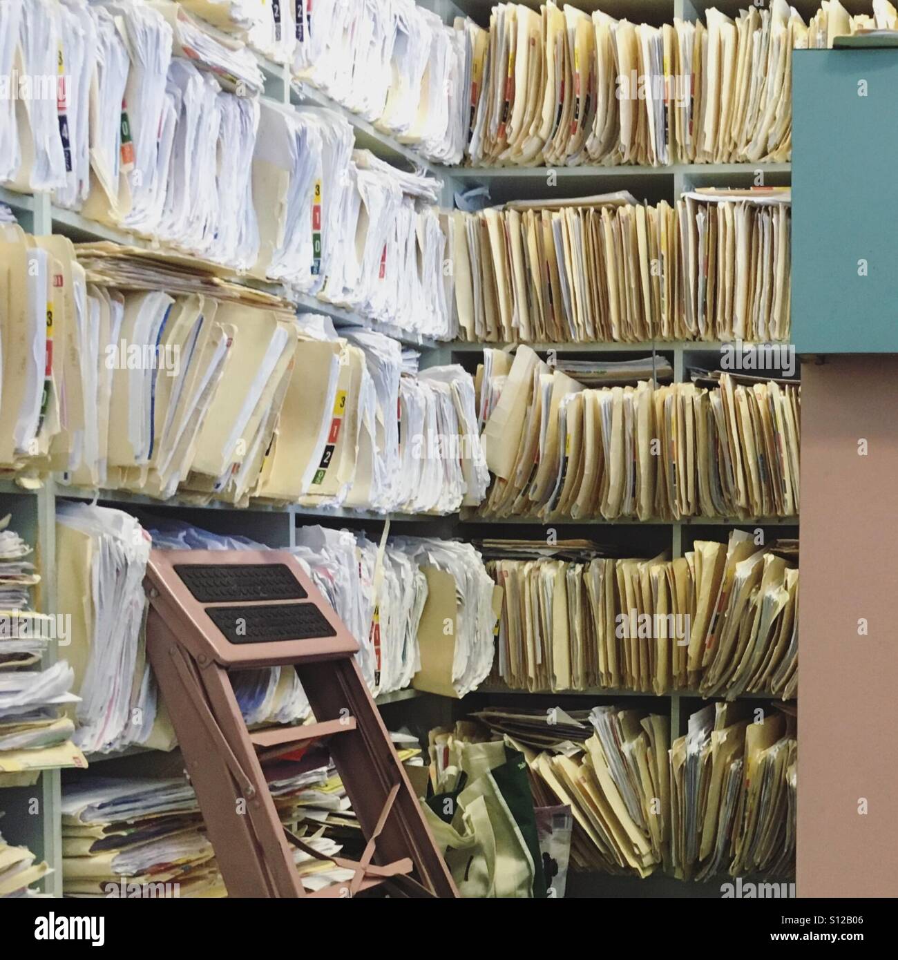 Doctors Office Medical Files High Resolution Stock Photography and ...