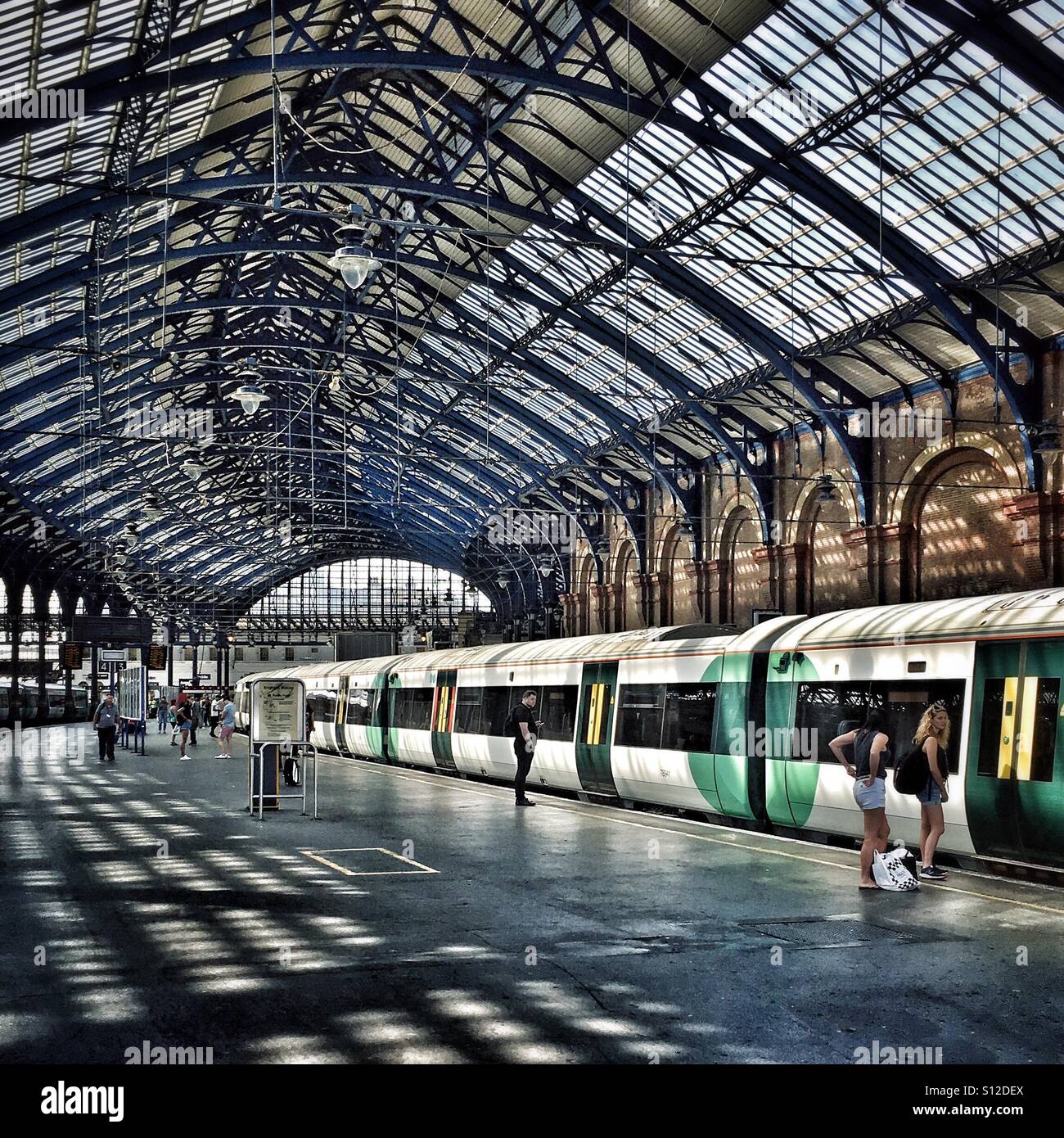 Brighton railway station hi-res stock photography and images - Alamy
