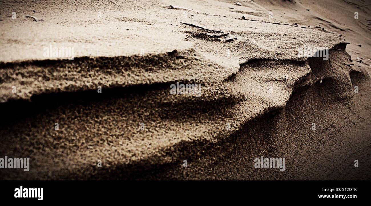 Beach sand pattern hi-res stock photography and images - Alamy