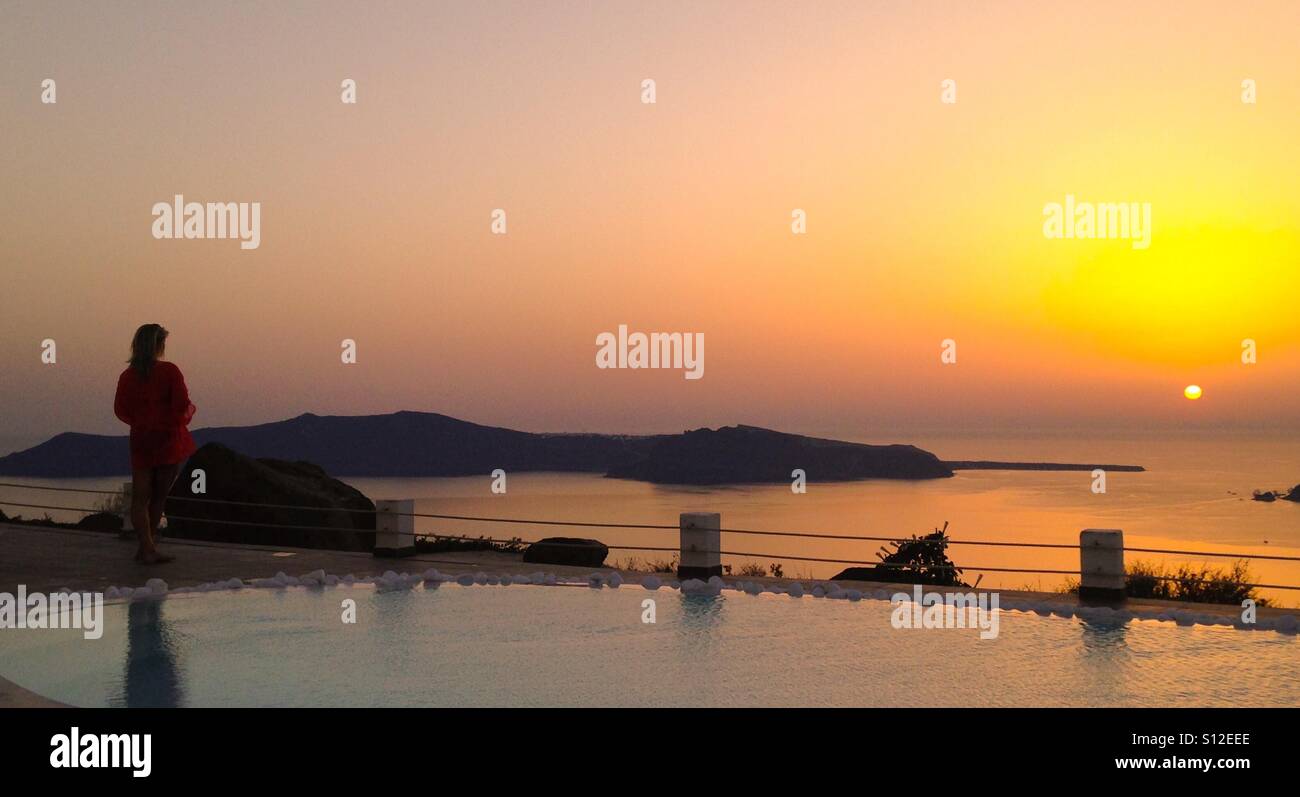 Greece honeymoon hi-res stock photography and images - Alamy