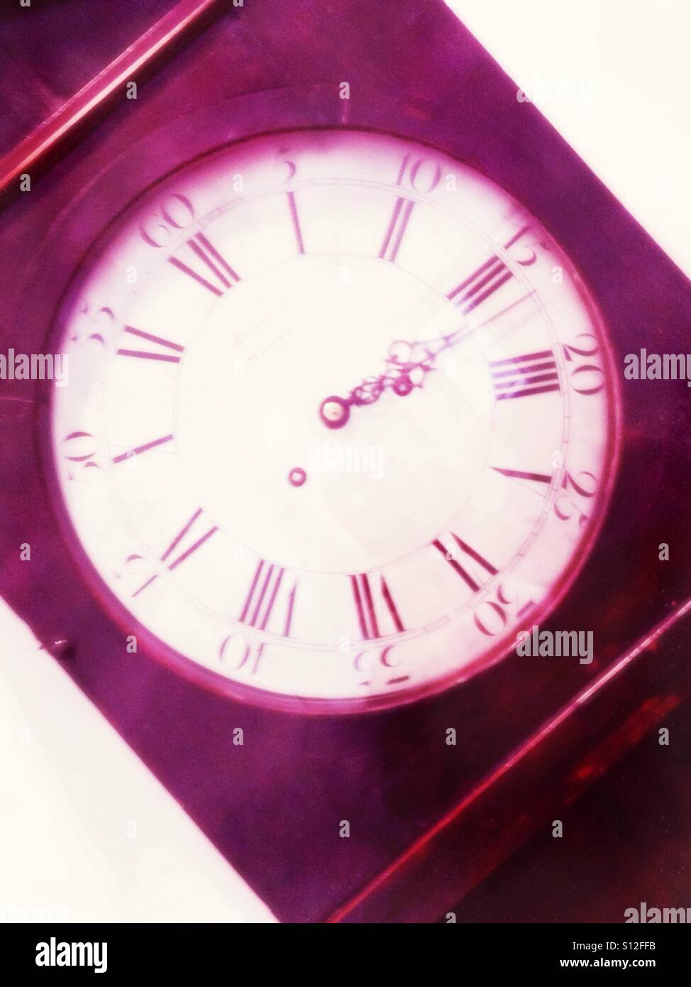 Backwards Clock High Resolution Stock Photography and Images - Alamy