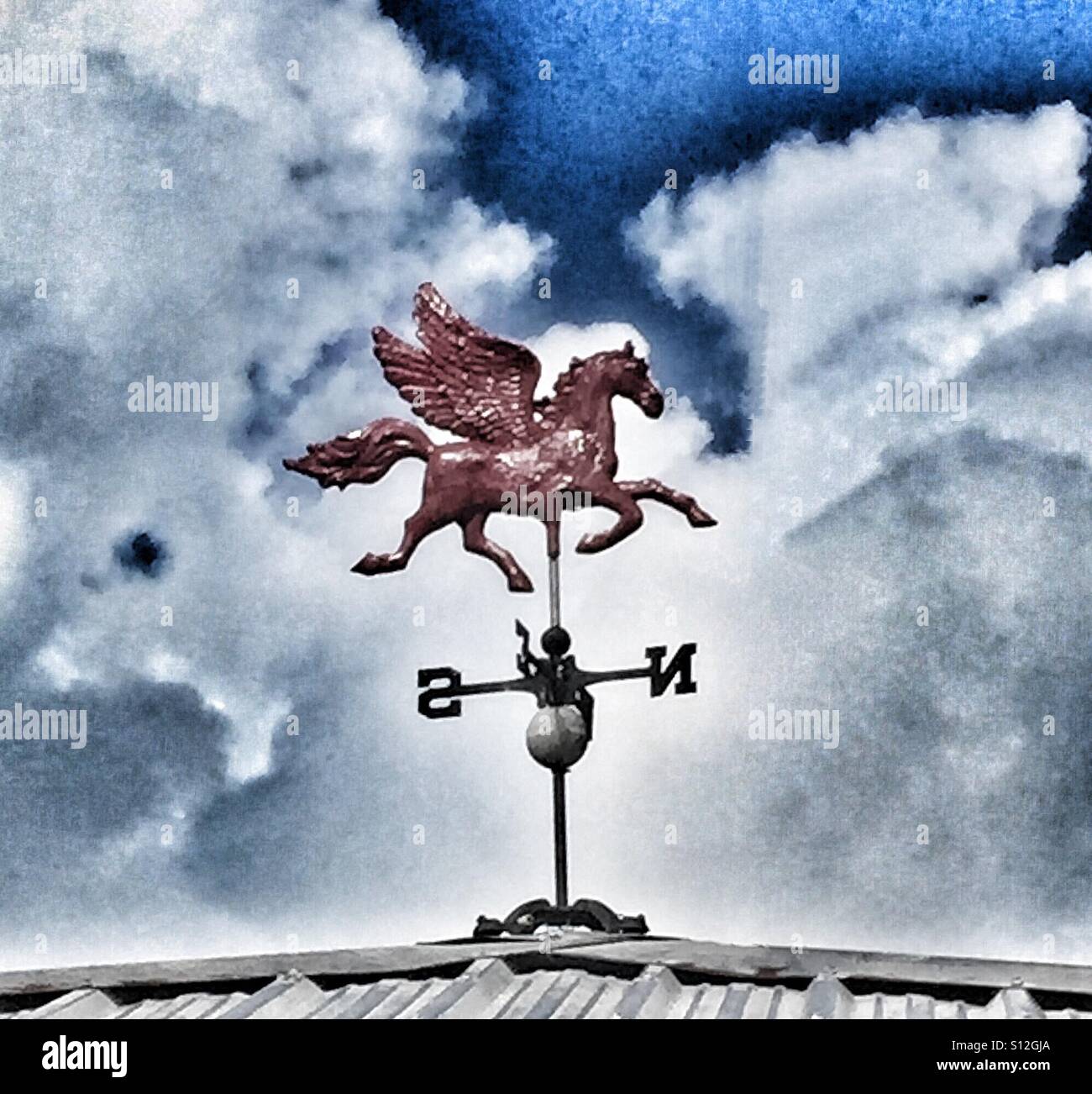 Weather vein wind hi-res stock photography and images - Alamy