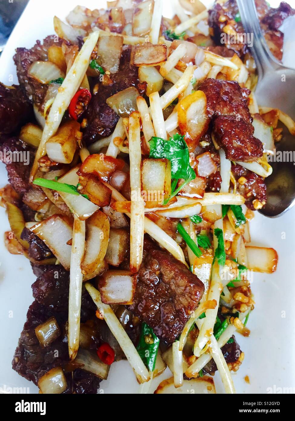 Crispy Chilli Beef High Resolution Stock Photography and Images - Alamy