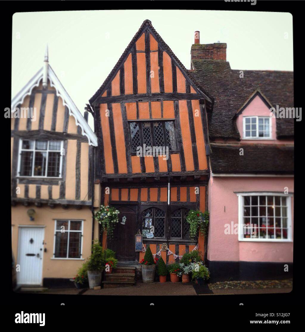 Lavenham Houses High Resolution Stock Photography and Images - Alamy