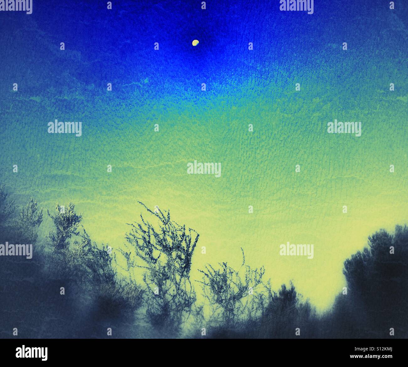 Colorful night sky hi-res stock photography and images - Alamy