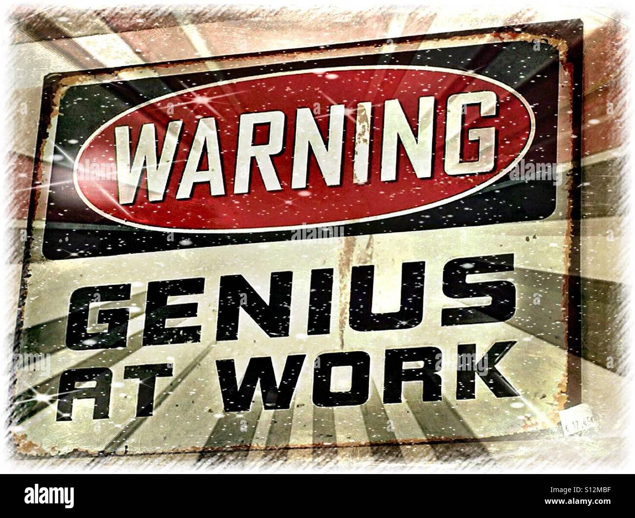 ...who is genius..??! Stock Photo - Alamy