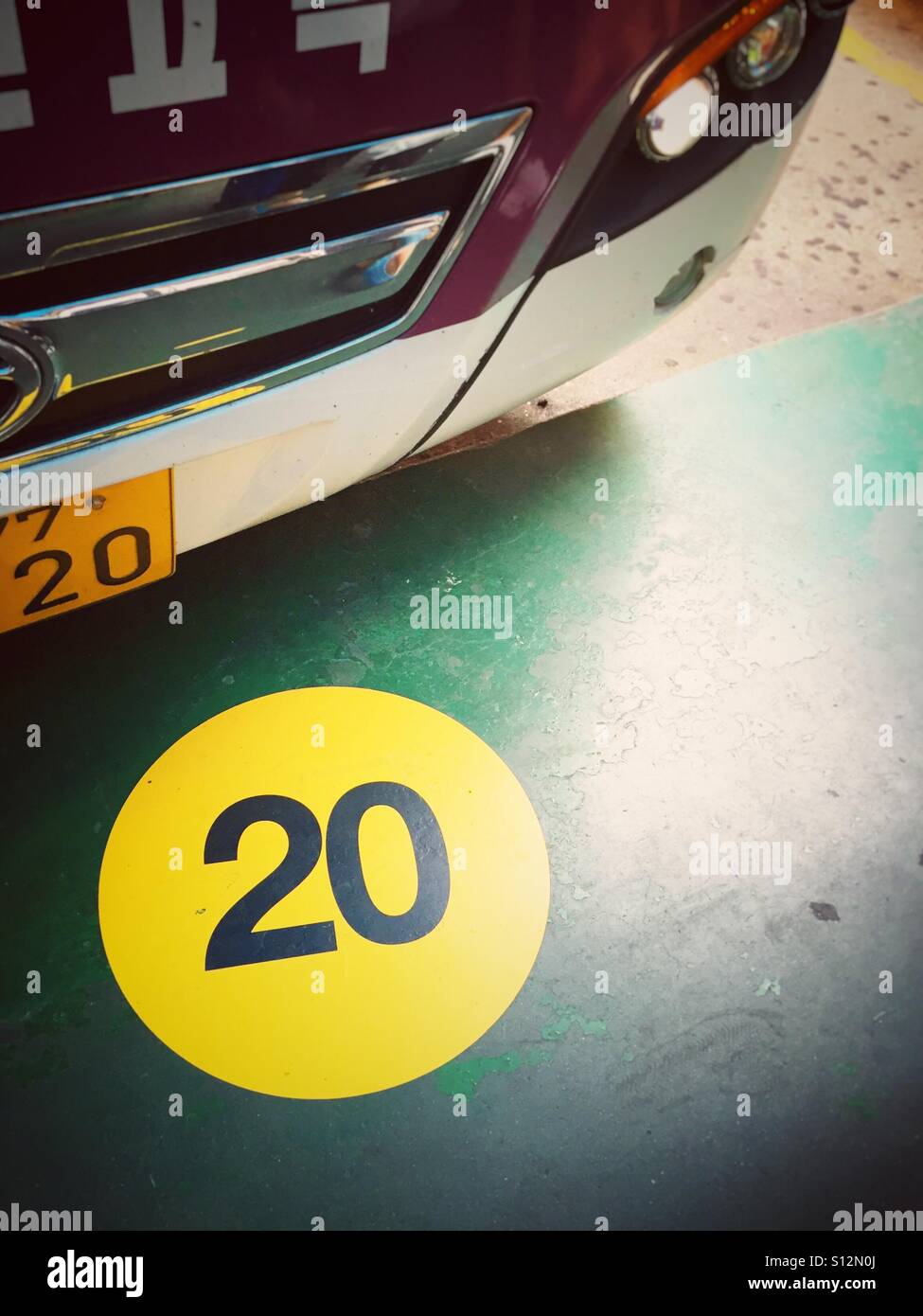 Bus number plate hi-res stock photography and images - Alamy