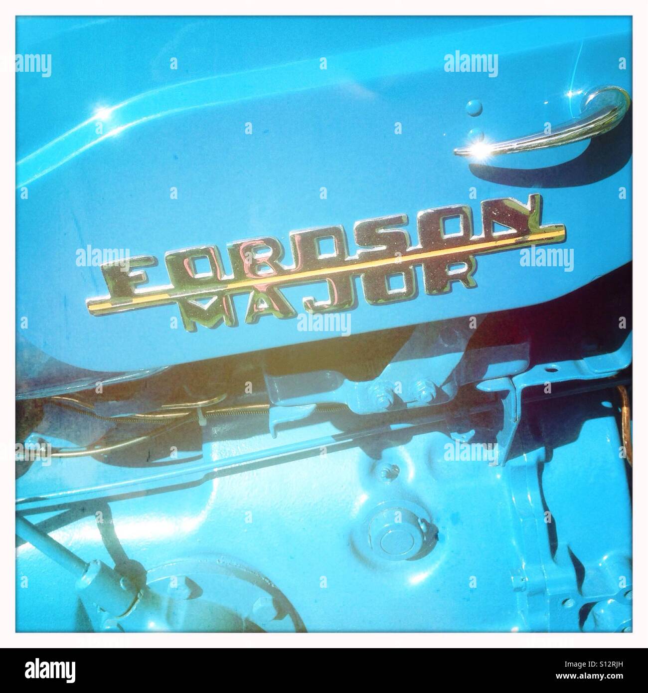 Fordson major tractor engine hi-res stock photography and images - Alamy