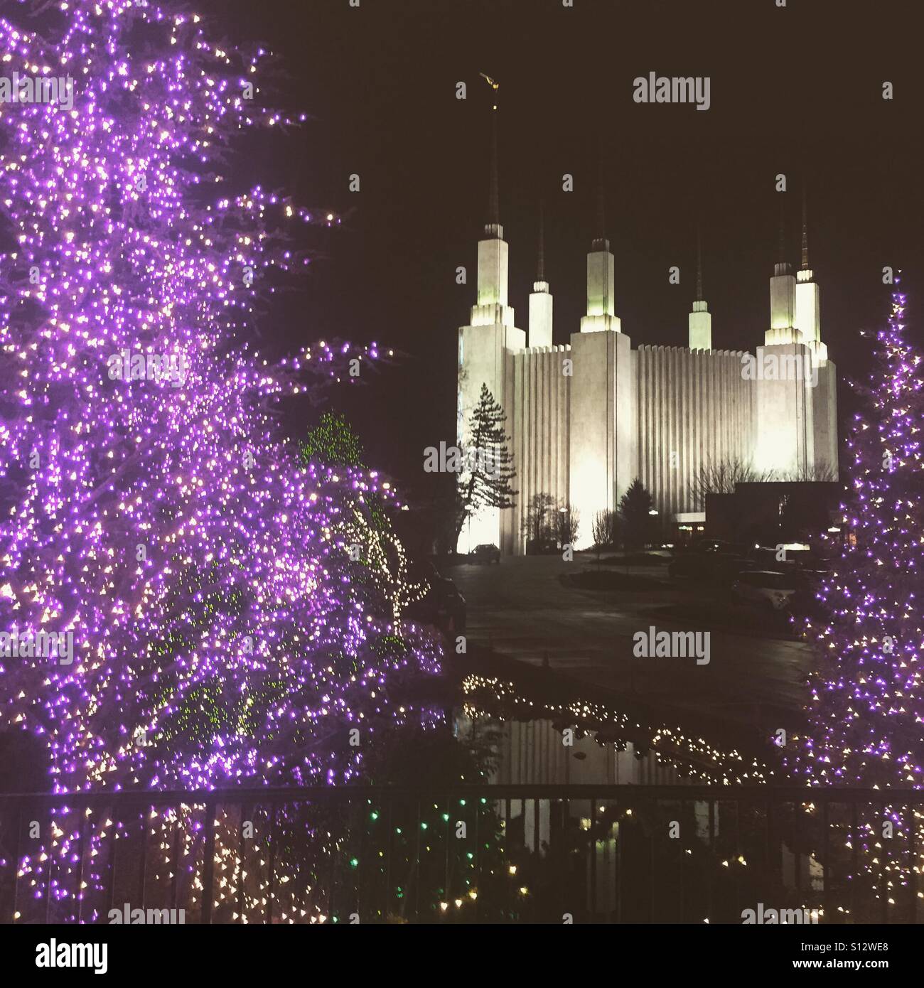 Lds Temple Lights High Resolution Stock Photography and Images - Alamy