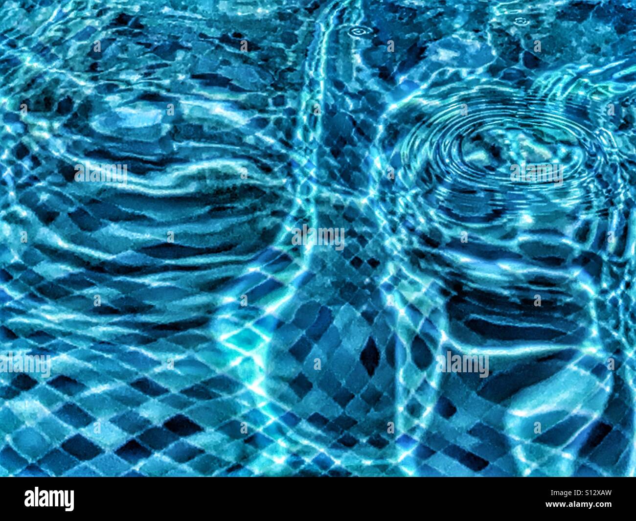 Swimming water distortion hi-res stock photography and images - Alamy