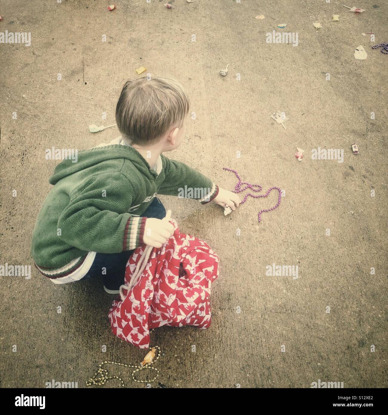 Garbage after parade hi-res stock photography and images - Alamy