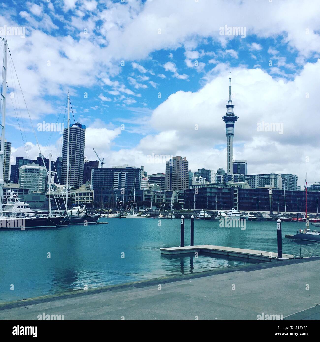 Auckland harbour yachts hi-res stock photography and images - Alamy