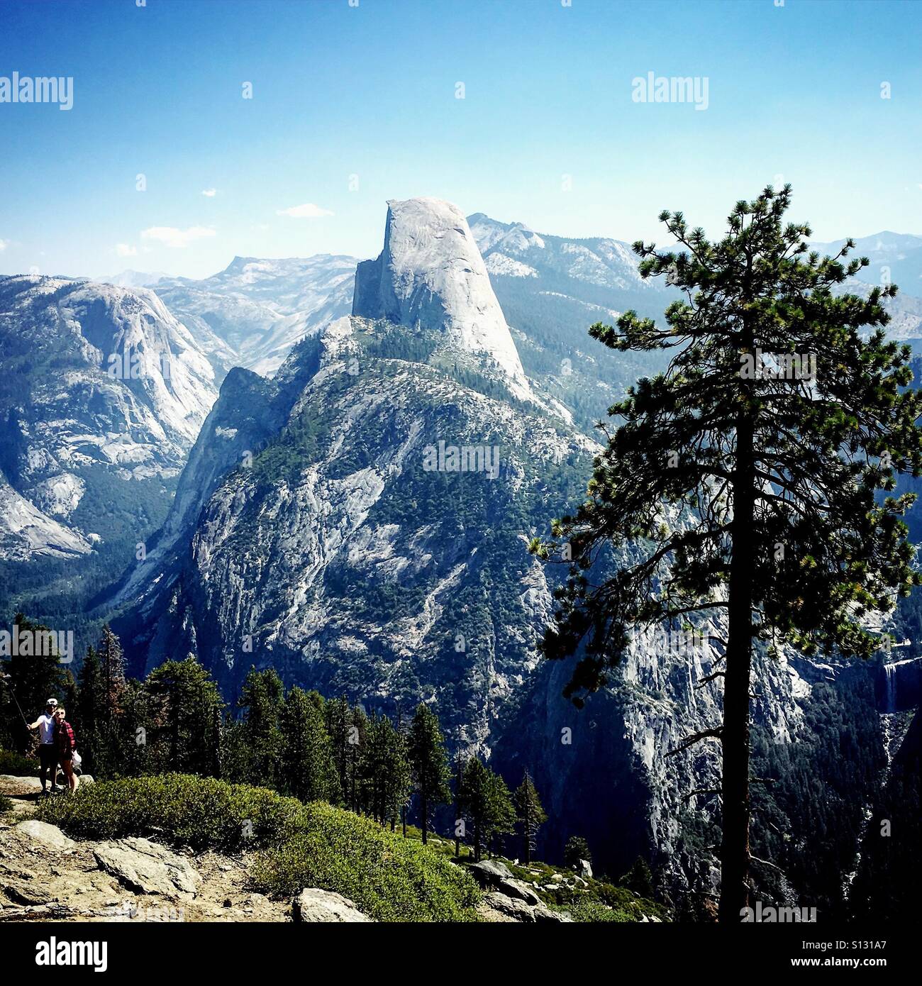 Glacier point and yosemite hi-res stock photography and images - Alamy