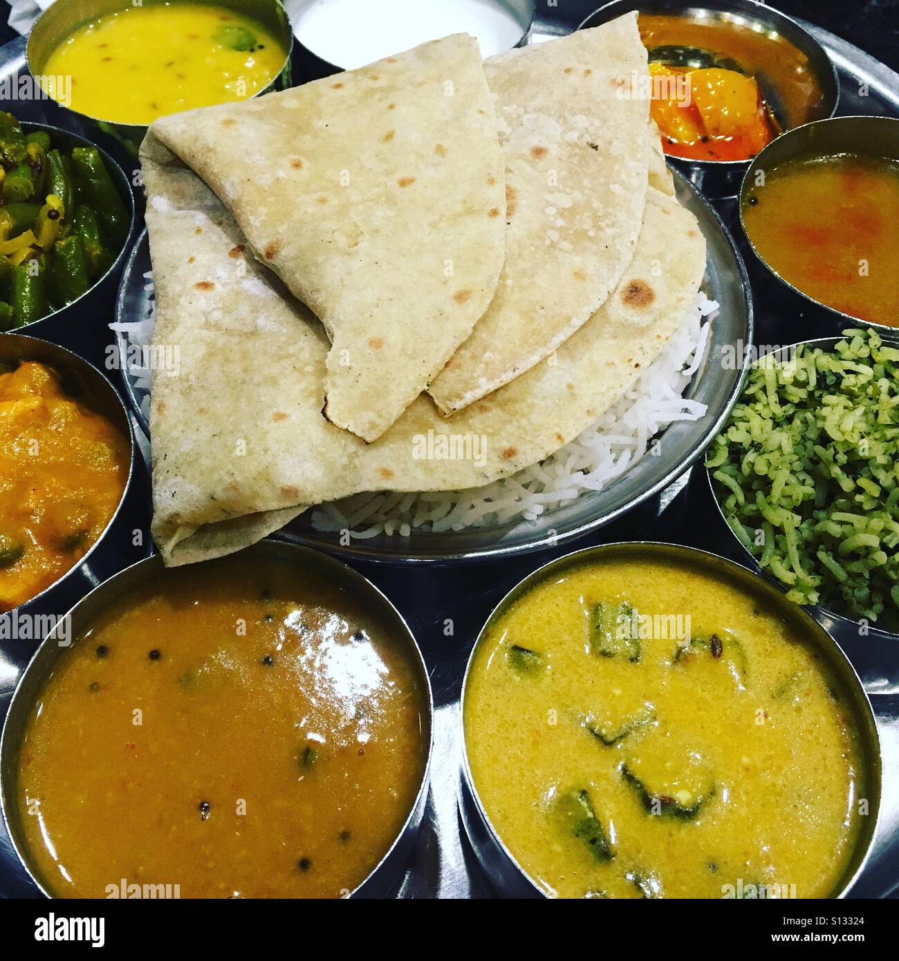 South Indian Thali Stock Photos & South Indian Thali Stock Images - Alamy