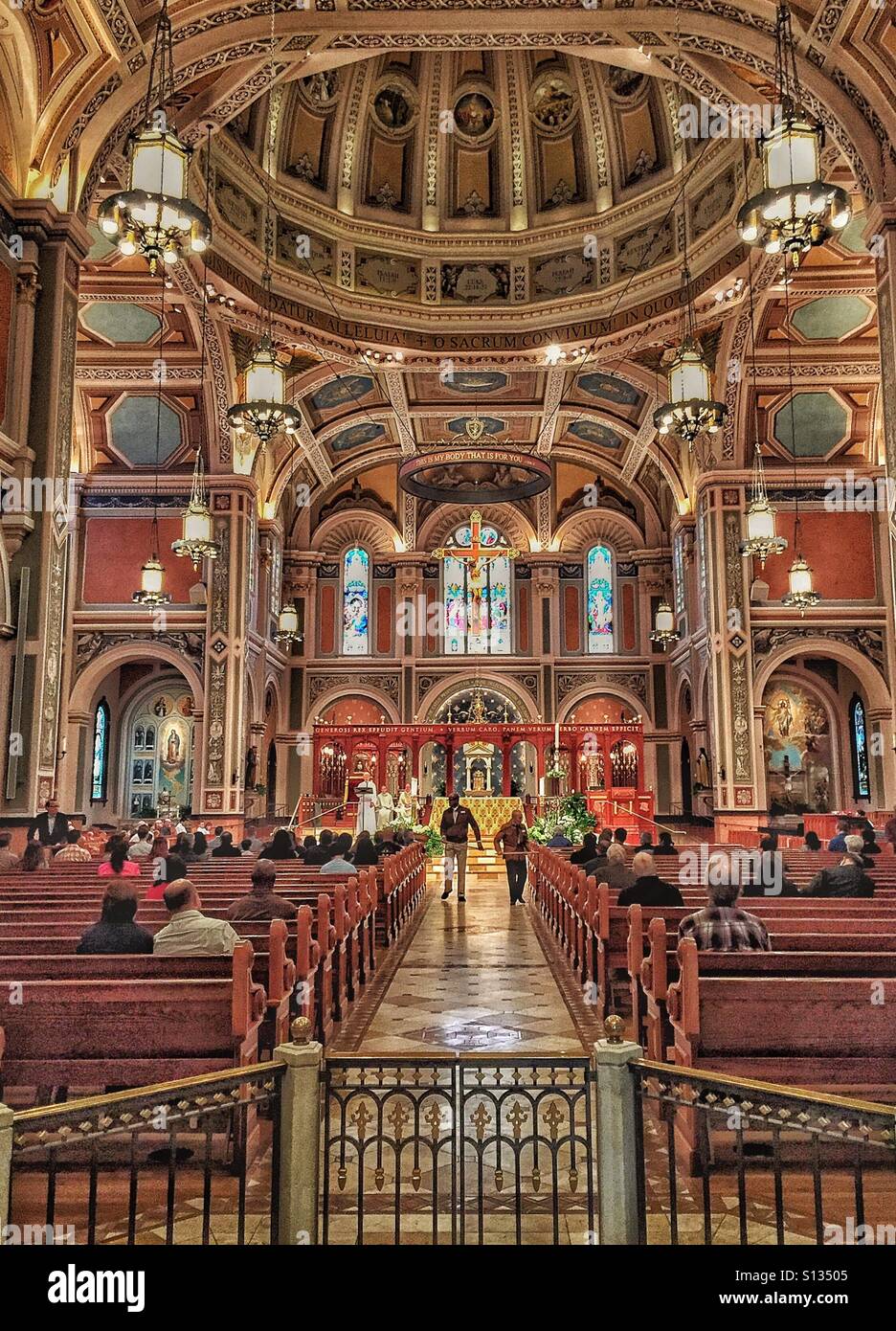 Cathedral of the blessed sacrament hi-res stock photography and images ...